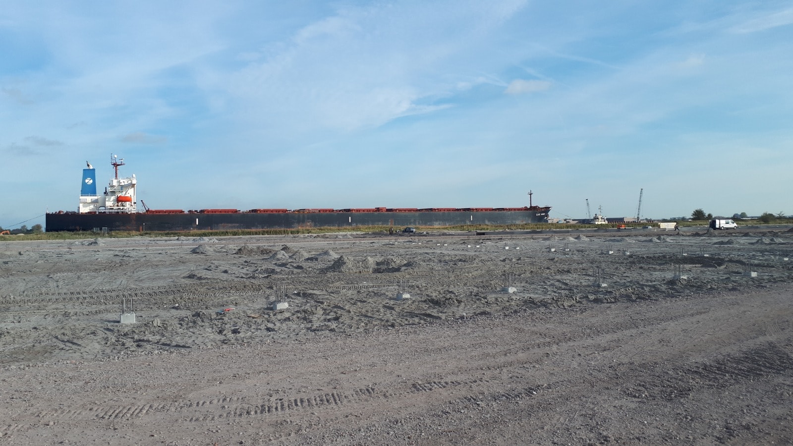 Start of construction of Falcon Terminal | Holland Staal EN